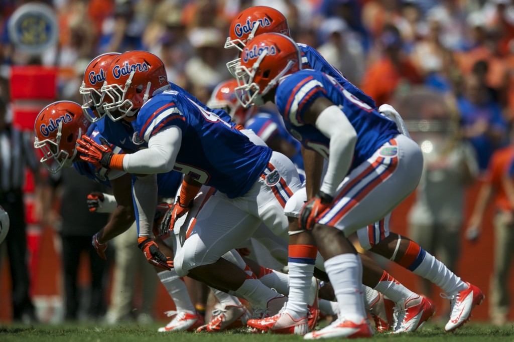 Defensive line shot - ESPN 98.1 FM - 850 AM WRUF