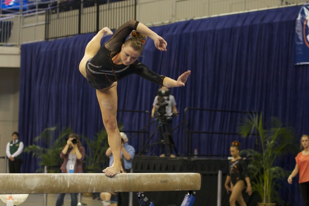 Photo Gallery: Gymnastics defeats Kentucky Friday - ESPN 98.1 FM - 850 ...