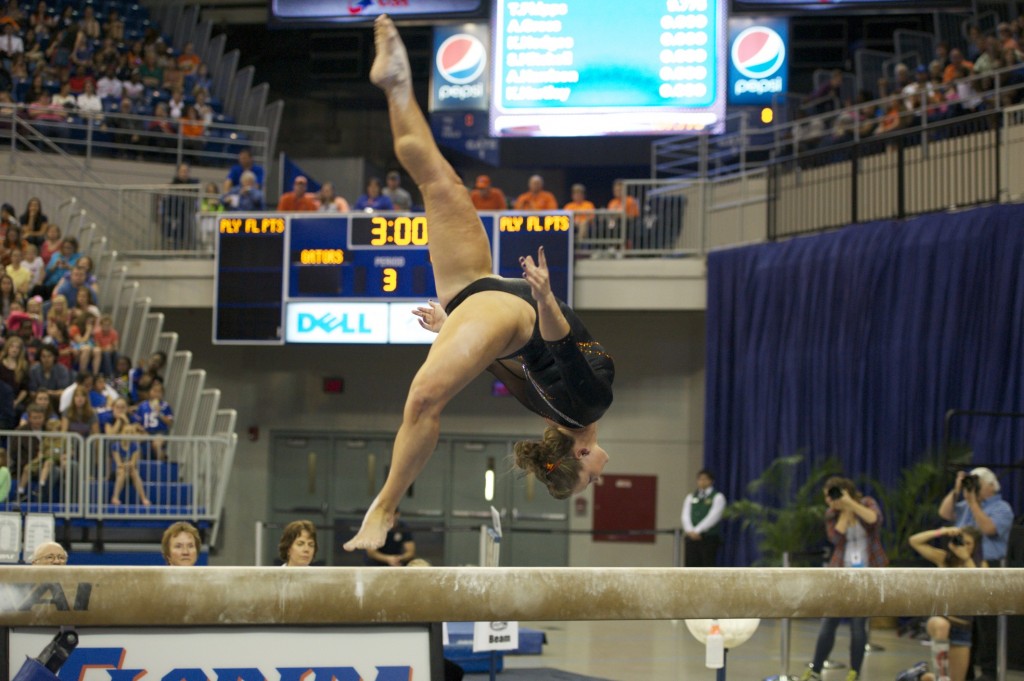 Photo Gallery: Gymnastics defeats Kentucky Friday - ESPN 98.1 FM - 850 ...