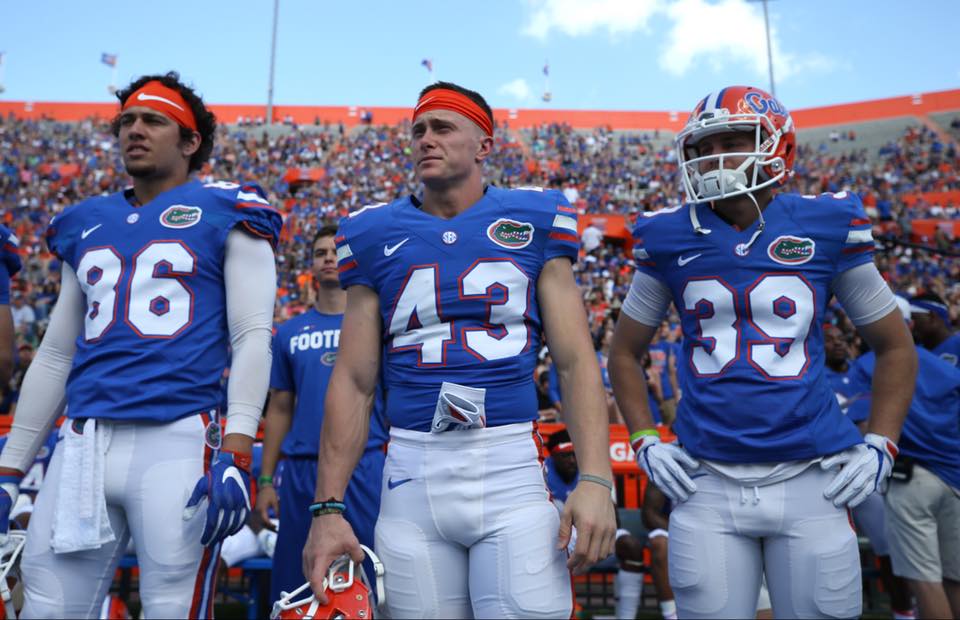 FEATURE Gator Football Player Nick Sutton Goes from the Sidelines to the Playing Field ESPN 98.1 FM 850 AM WRUF
