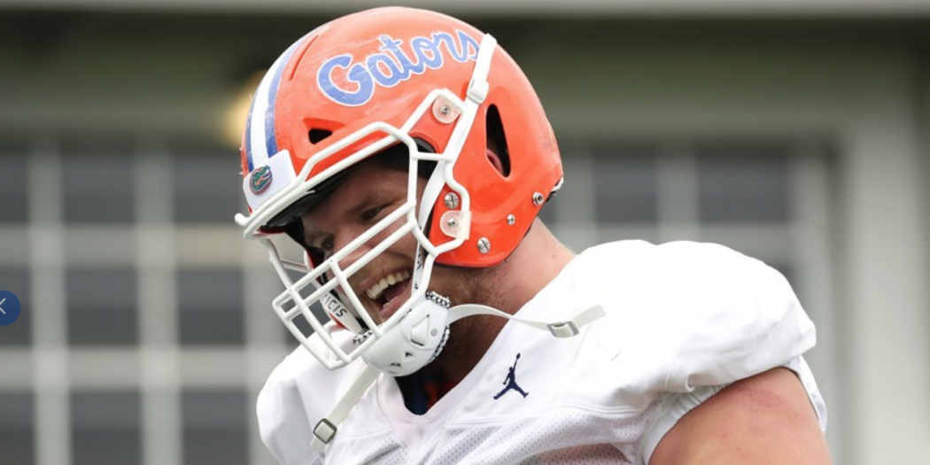 Brett Heggie Battles for Starting OL Spot - ESPN 98.1 FM / 850 AM WRUF