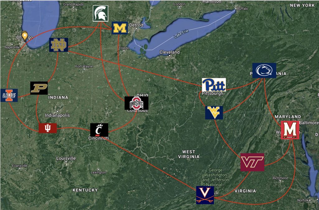 Centralized Conference Realignment - WRUF 98.1 FM | 850 AM | 103.7 HD2 ESPN