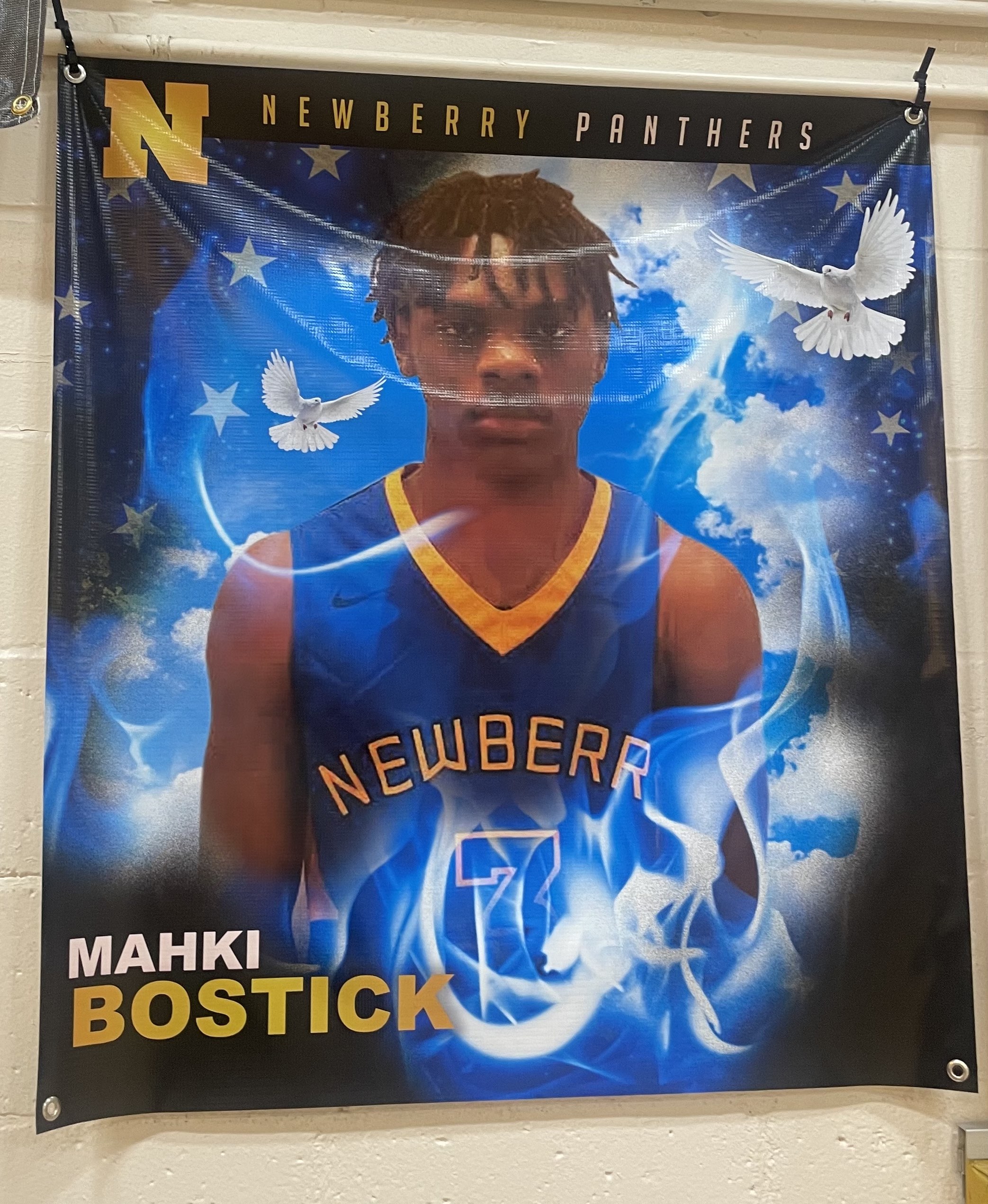 Mahki Bostic Senior Poster - ESPN 98.1 FM / 850 AM WRUF