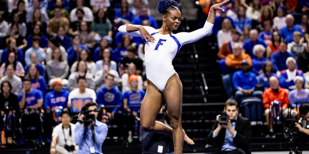 Trinity Thomas Named SEC Specialist Gymnast of the Week - ESPN 98.1 FM ...