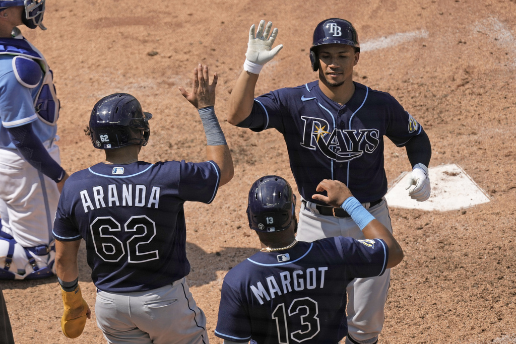 Rays Begin Series with Rangers After Taking Two Out of Three Against ...