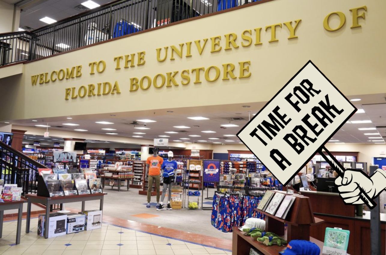 UF Bookstore Break - WRUF 98.1 FM | 850 AM | 103.7 HD2 ESPN