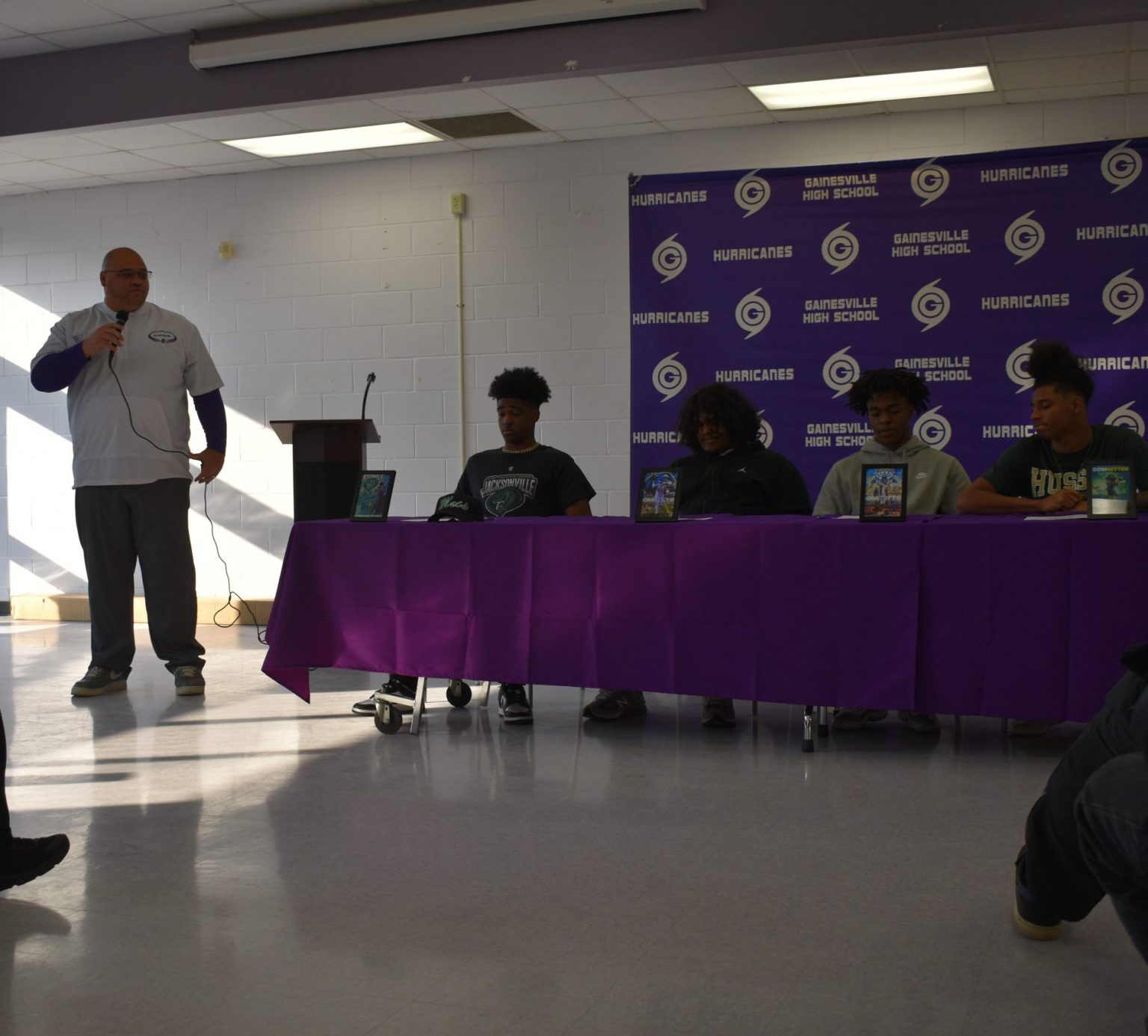 Five GHS Football Players Make Their Commitments Official - WRUF 98.1 ...