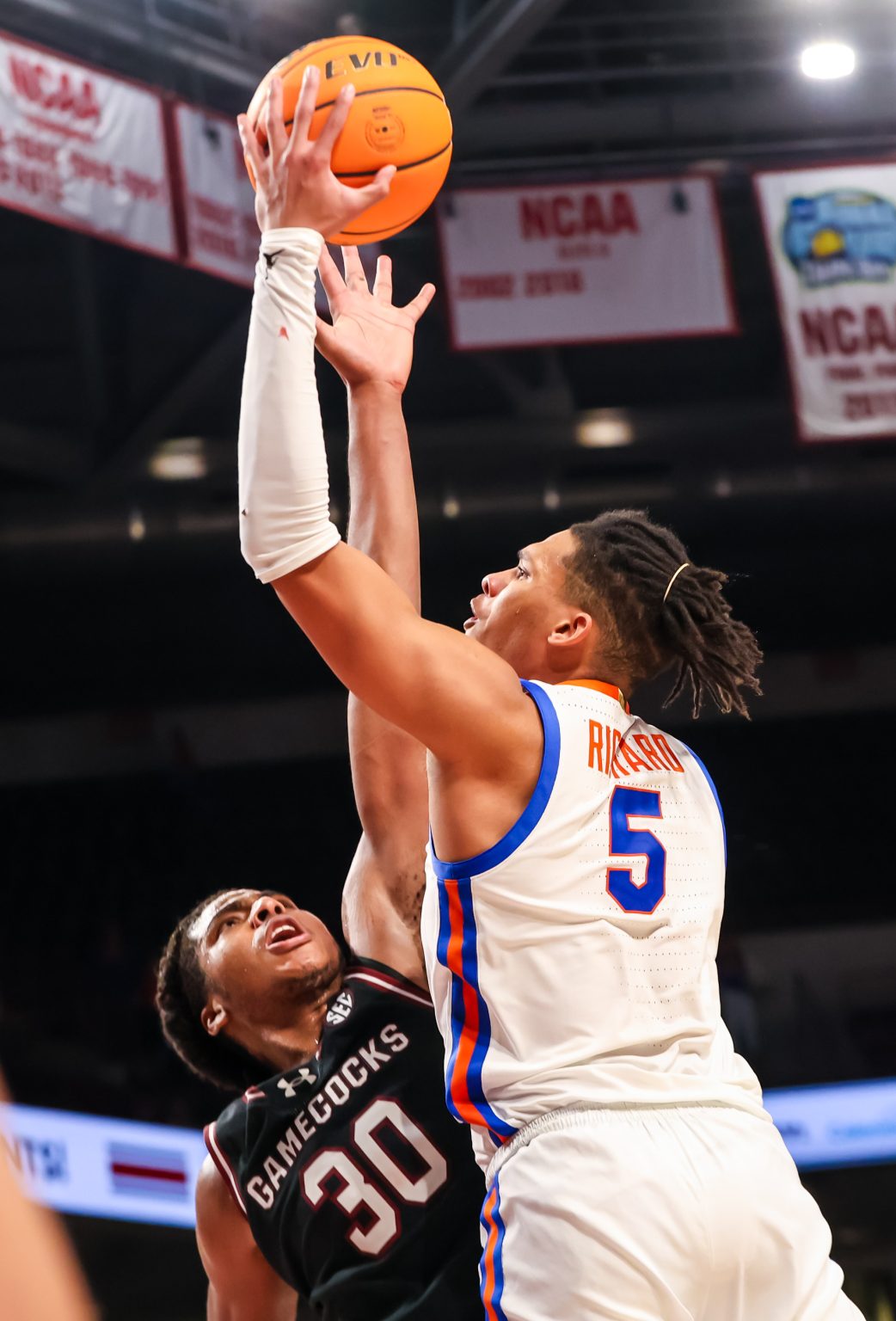 No. 5 Florida Men's Basketball Team Survives Close Call in Columbia ...