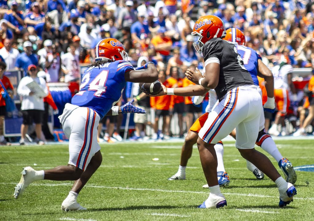 Florida Football’s Jackson Turns Heads At Orange & Blue Game – WRUF 98. ...