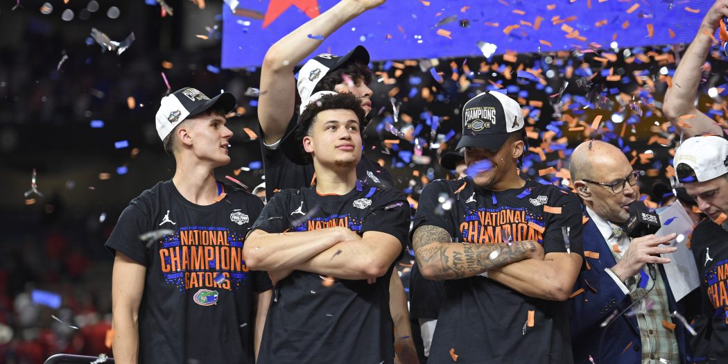 Gators Men's Basketball Rallies Past Houston To Win Third National ...