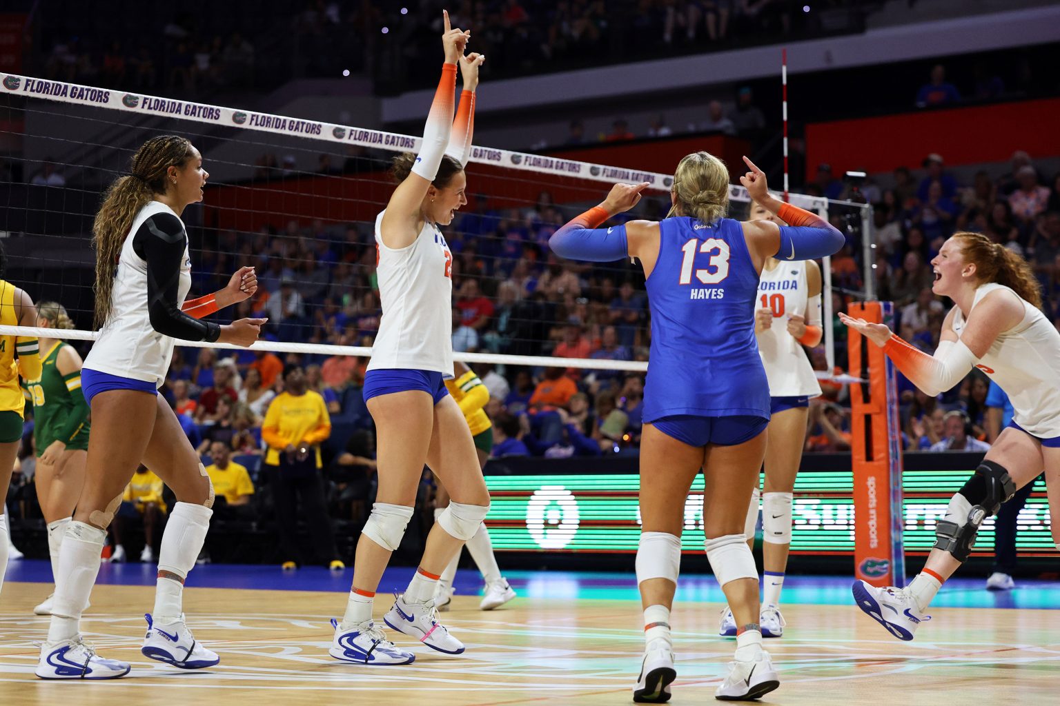 Gators Volleyball Swept by UNC in ACC-SEC Challenge - WRUF 98.1 FM ...