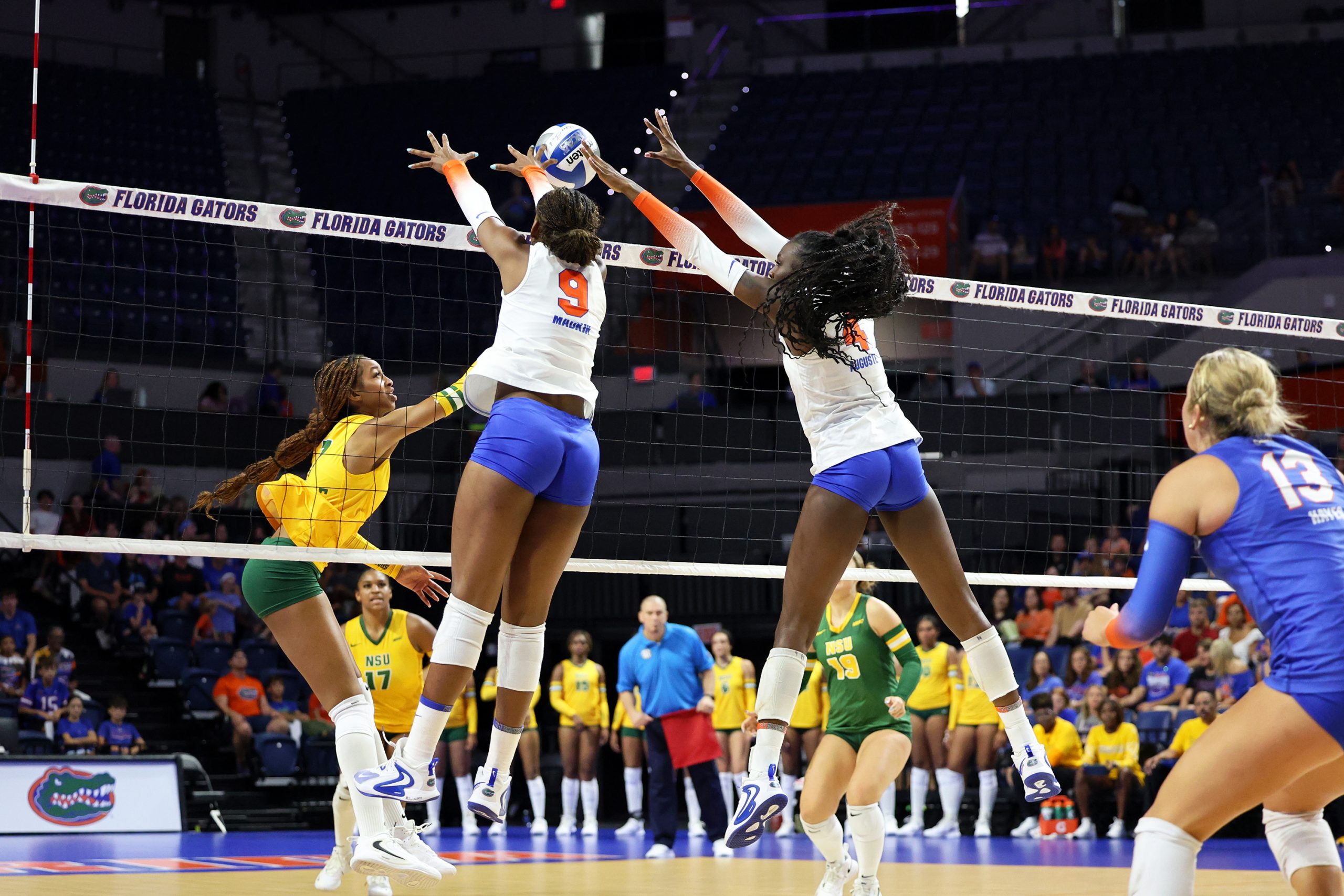 083125 UF VB Norfolk State AL 07 – WRUF 98.1 FM | 850 AM | 103.7 HD2 ESPN