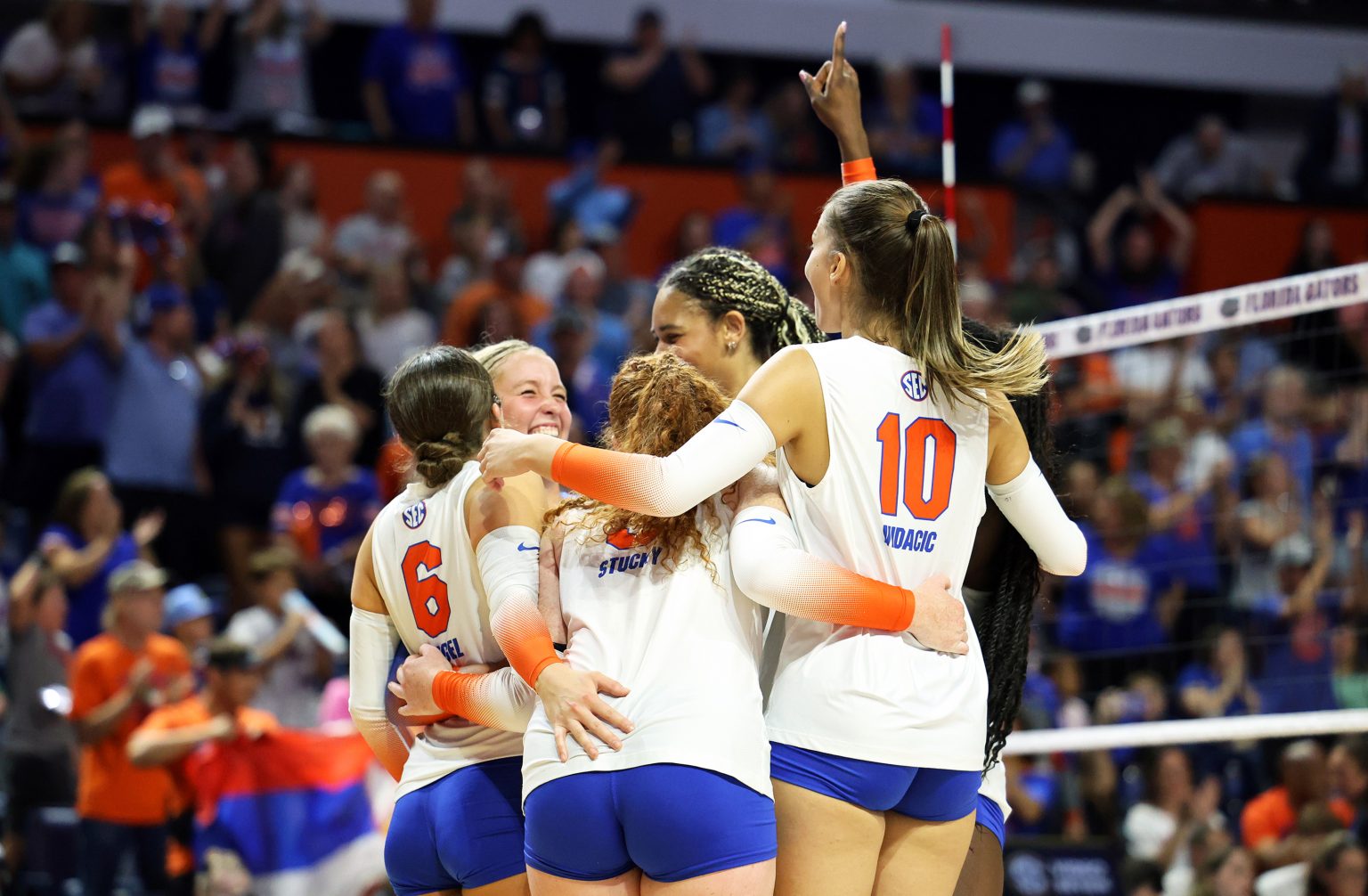 No. 12 Florida Volleyball Escapes Upset Scare at USF - WRUF 98.1 FM ...