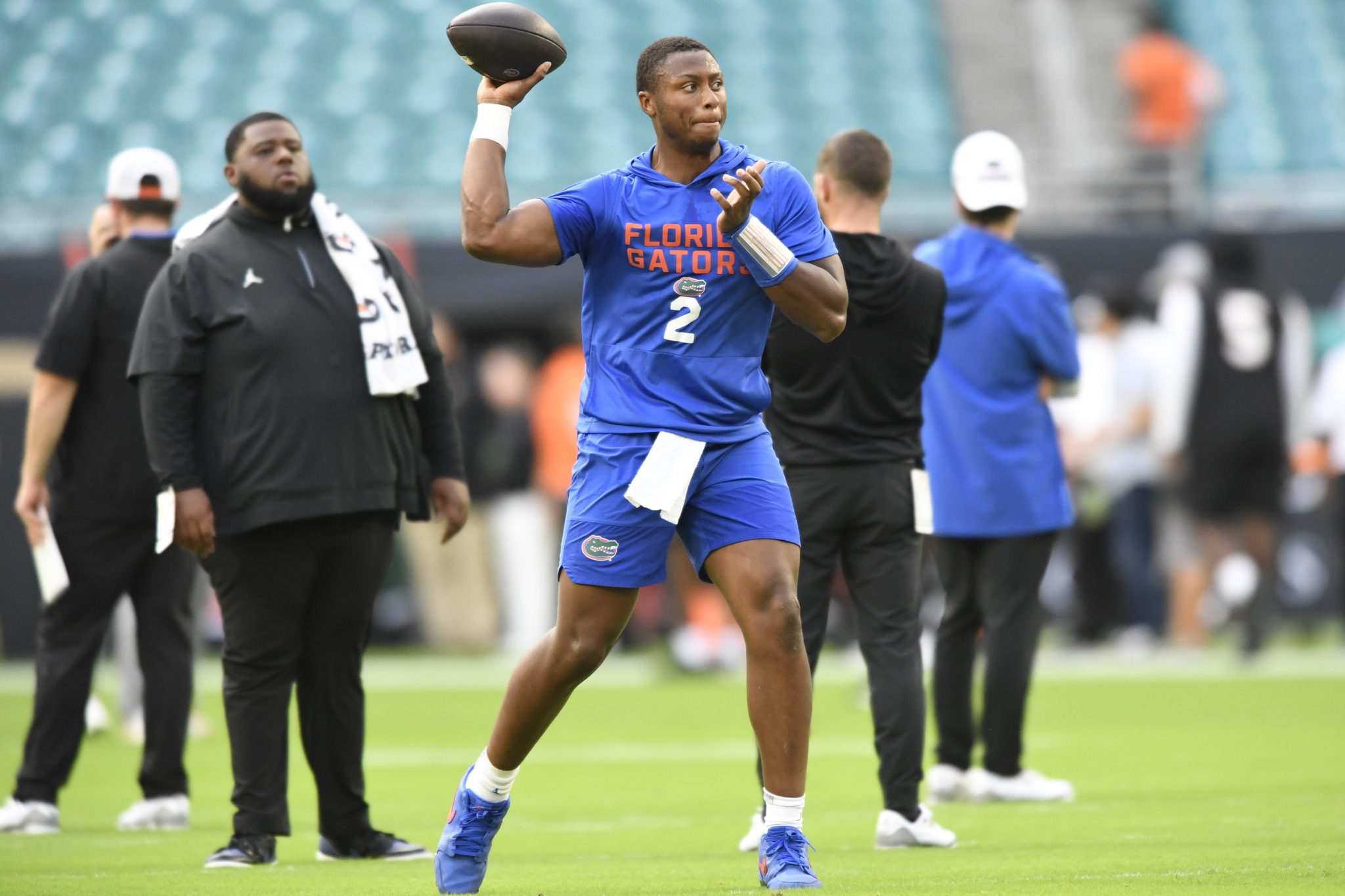 Report: Gators' DJ Lagway in Walking Boot - WRUF 98.1 FM | 850 AM | 103 ...