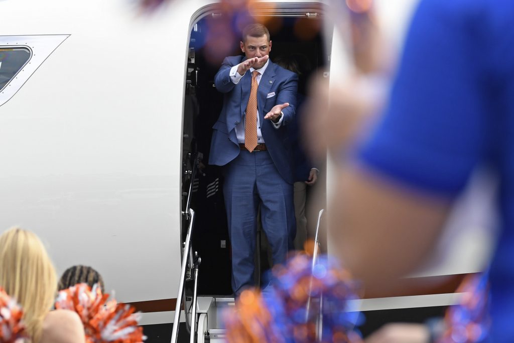 New Florida Football Coach Jon Sumrall Arrives in Gainesville - WRUF 98 ...