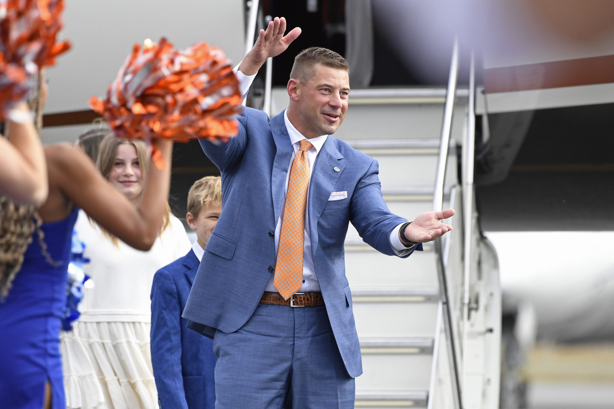 New Florida Football Coach Jon Sumrall Arrives in Gainesville - WRUF 98 ...