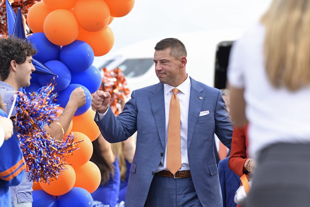 New Florida Football Coach Jon Sumrall Arrives in Gainesville - WRUF 98 ...