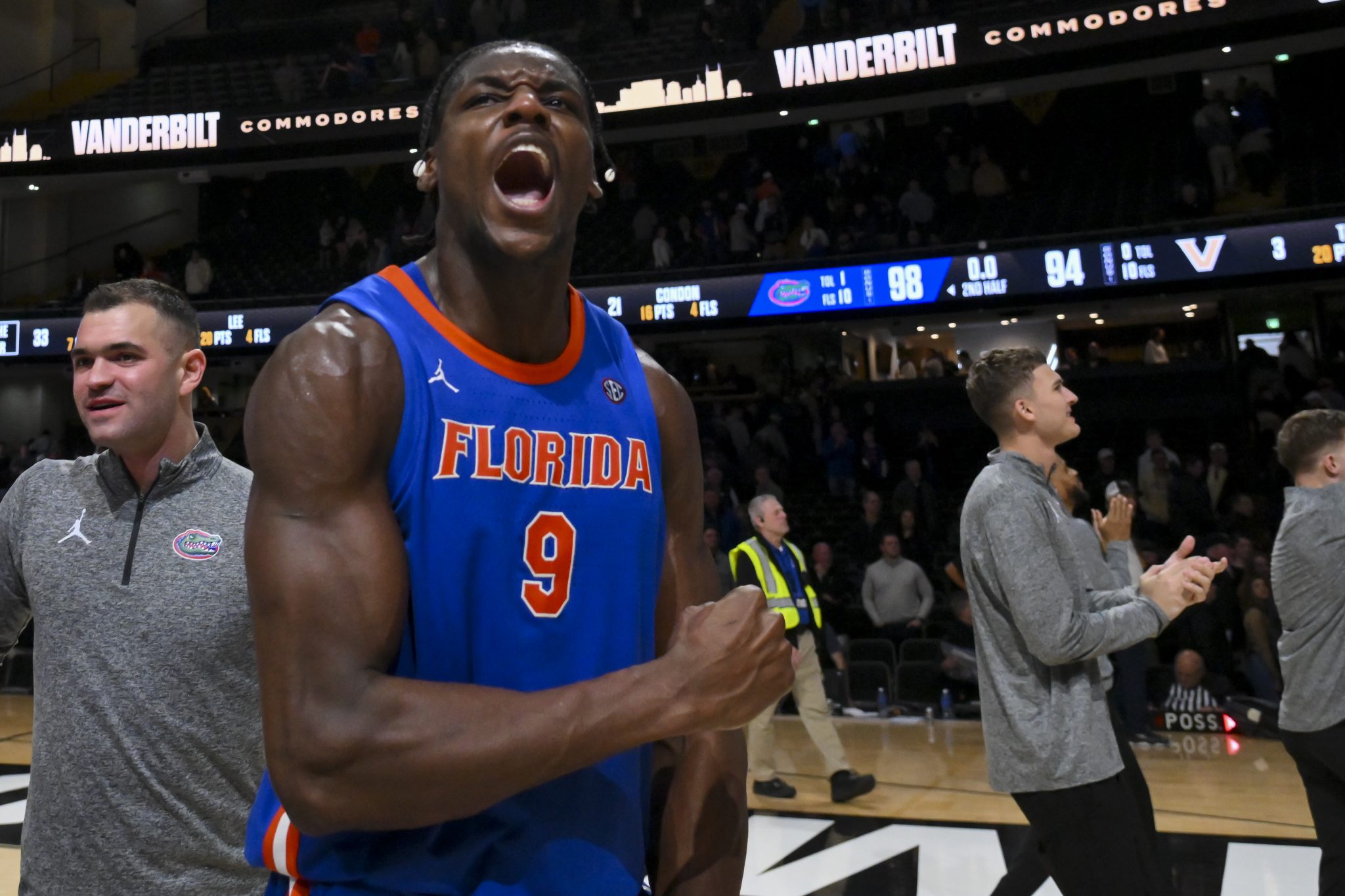 No. 19 Gators Upset No. 10 Vanderbilt Behind Xaivian Lee, Rueben ...